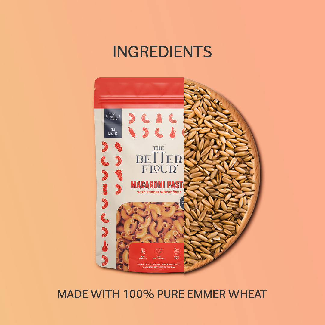 Emmer Wheat Macaroni Pasta – The Better Flour